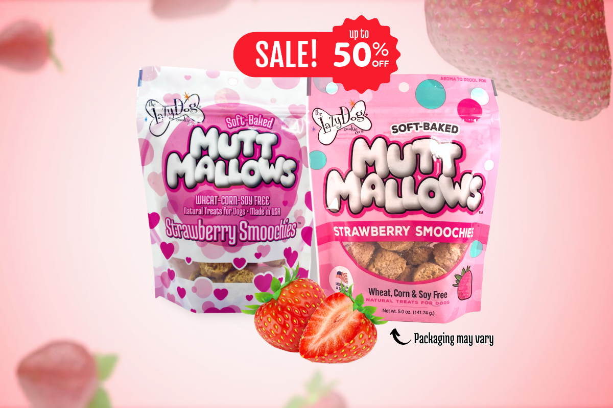 Strawberry Smoochie Sale – The Lazy Dog Cookie Co