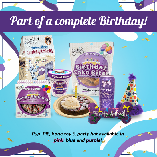 Pup-POP® Birthday Water Vanilla Cake Flavor – The Lazy Dog Cookie Co